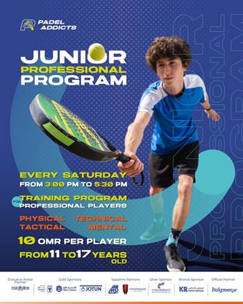Padel Addicts Junior Professional Program